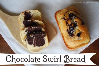 Chocolate Swirl Bread - Simplify, Live, Love