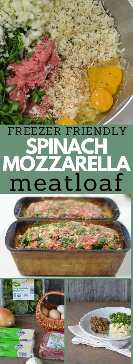 Italian Spinach Mozzarella Meatloaf - Easy Family Recipe - Simplify ...