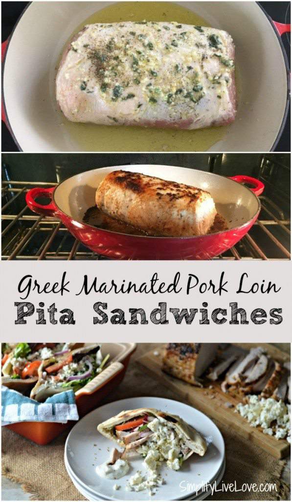 Greek Marinated Pork Loin