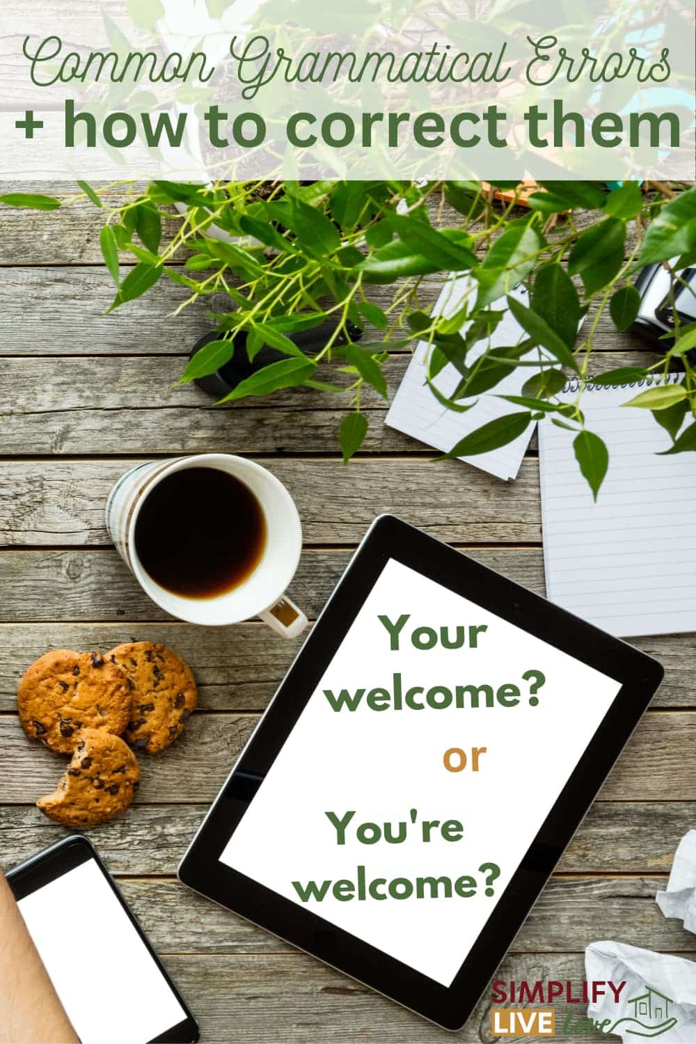Your Welcome or You're Welcome? - 5 Minute Grammar Lesson