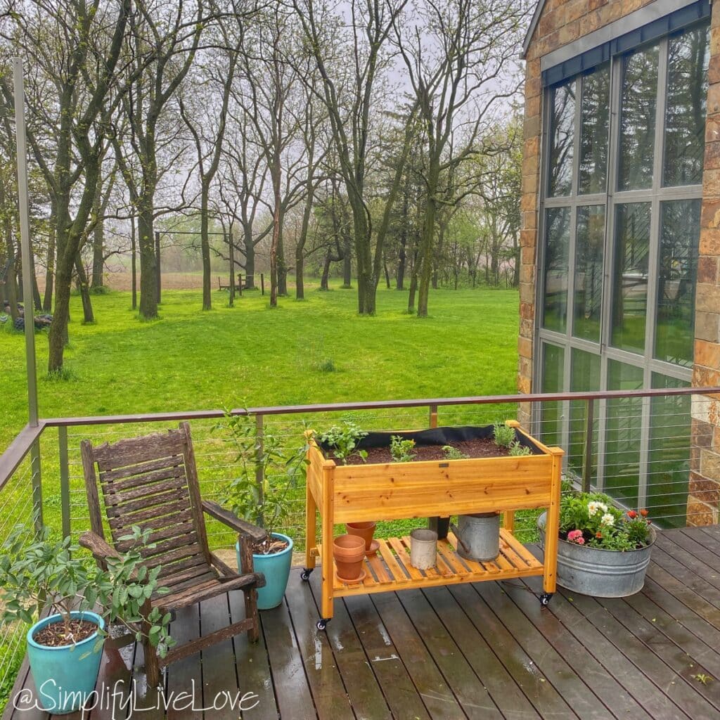 Create a Portable Patio Herb Garden in 4 Easy Steps - Simplify, Live, Love