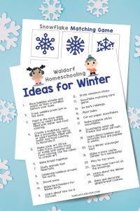 How to Make Waldorf Stars + 25 Winter Activities for Kids - Simplify ...