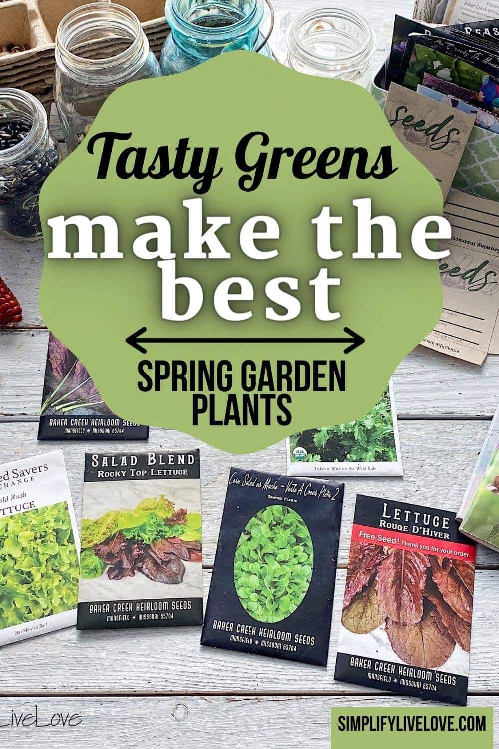 8 Tasty Greens to Plant in Your Spring Garden - Simplify, Live, Love