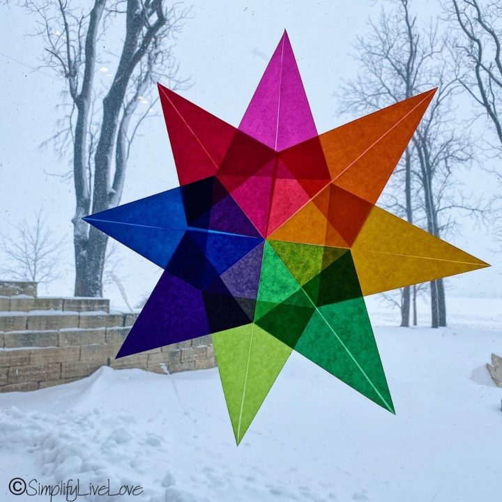 How to Make Waldorf Stars + 25 Winter Activities for Kids - Simplify ...